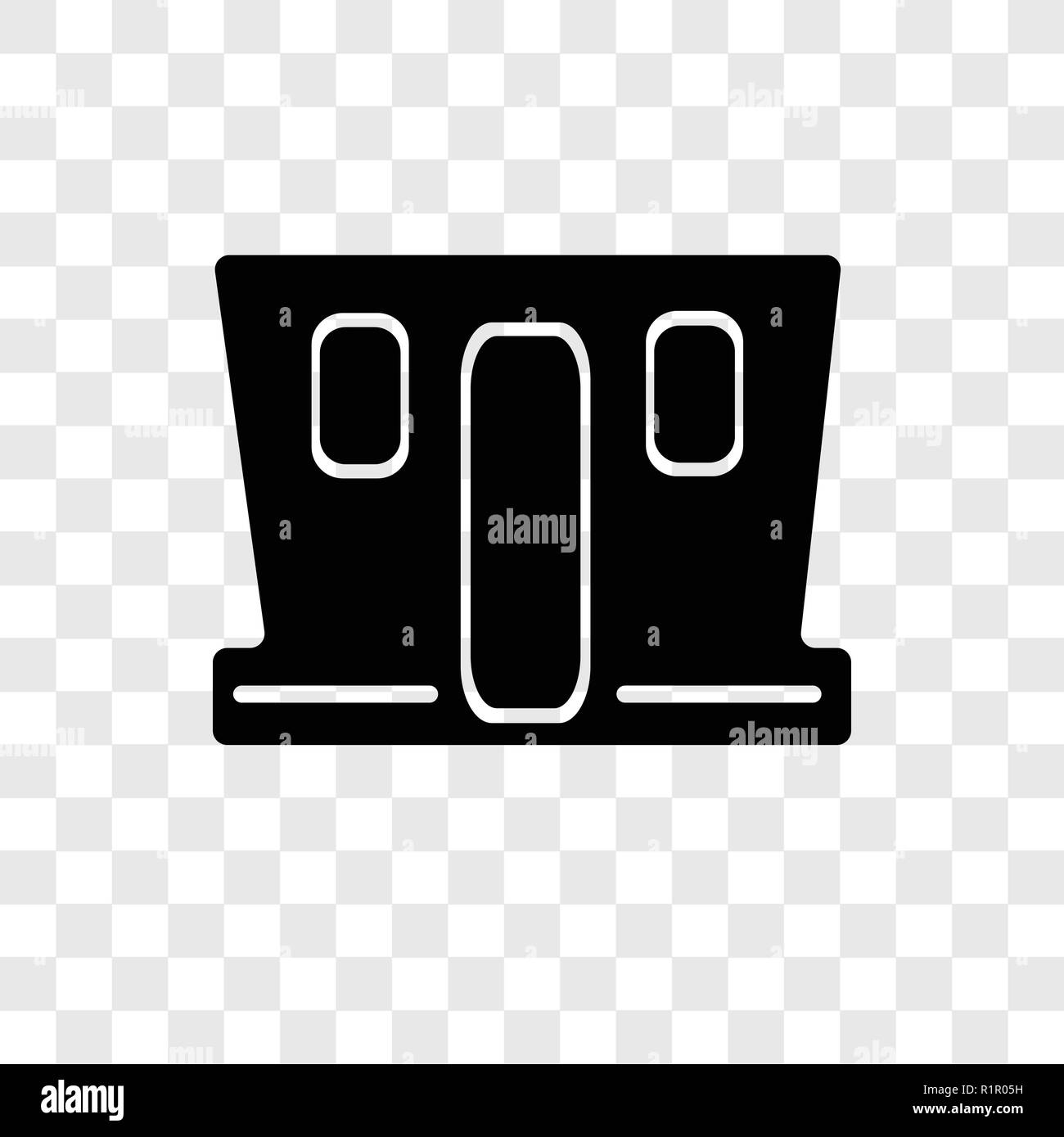 Nasa vector icon isolated on transparent background, Nasa transparency ...