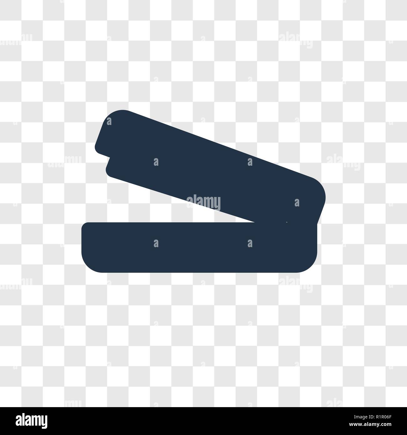 Step vector icon isolated on transparent background, Step transparency ...