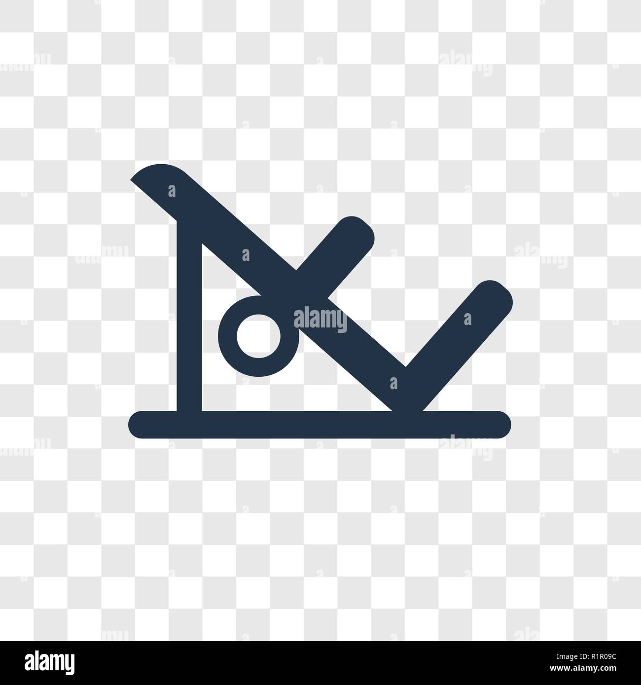 Machine vector icon isolated on transparent background, Machine transparency logo concept Stock ...