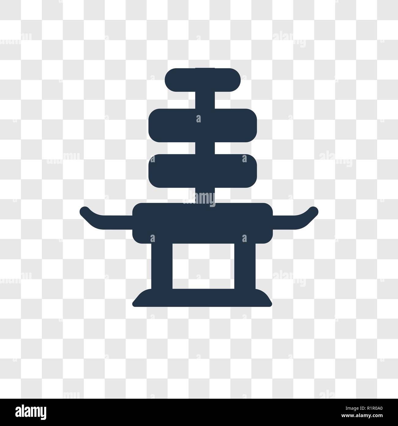 Machine vector icon isolated on transparent background, Machine transparency logo concept Stock ...