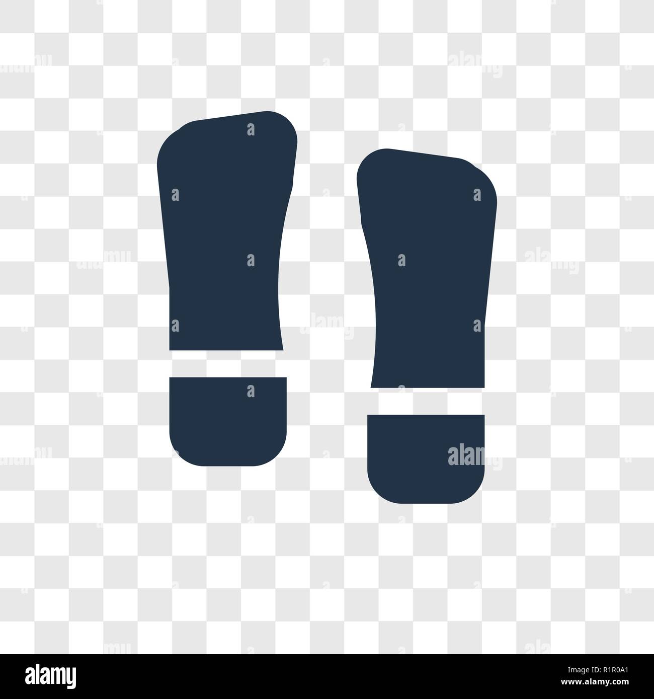 Step vector icon isolated on transparent background, Step transparency ...