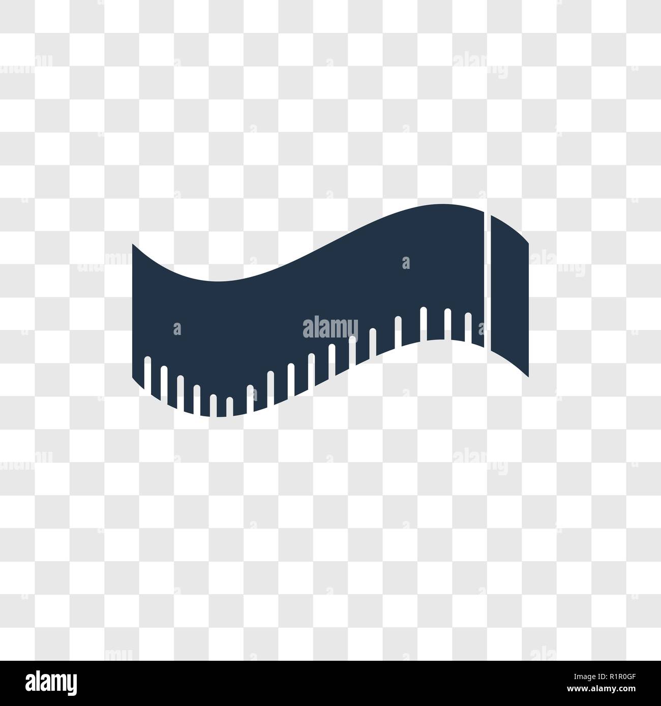 Meter vector icon isolated on transparent background, Meter ...