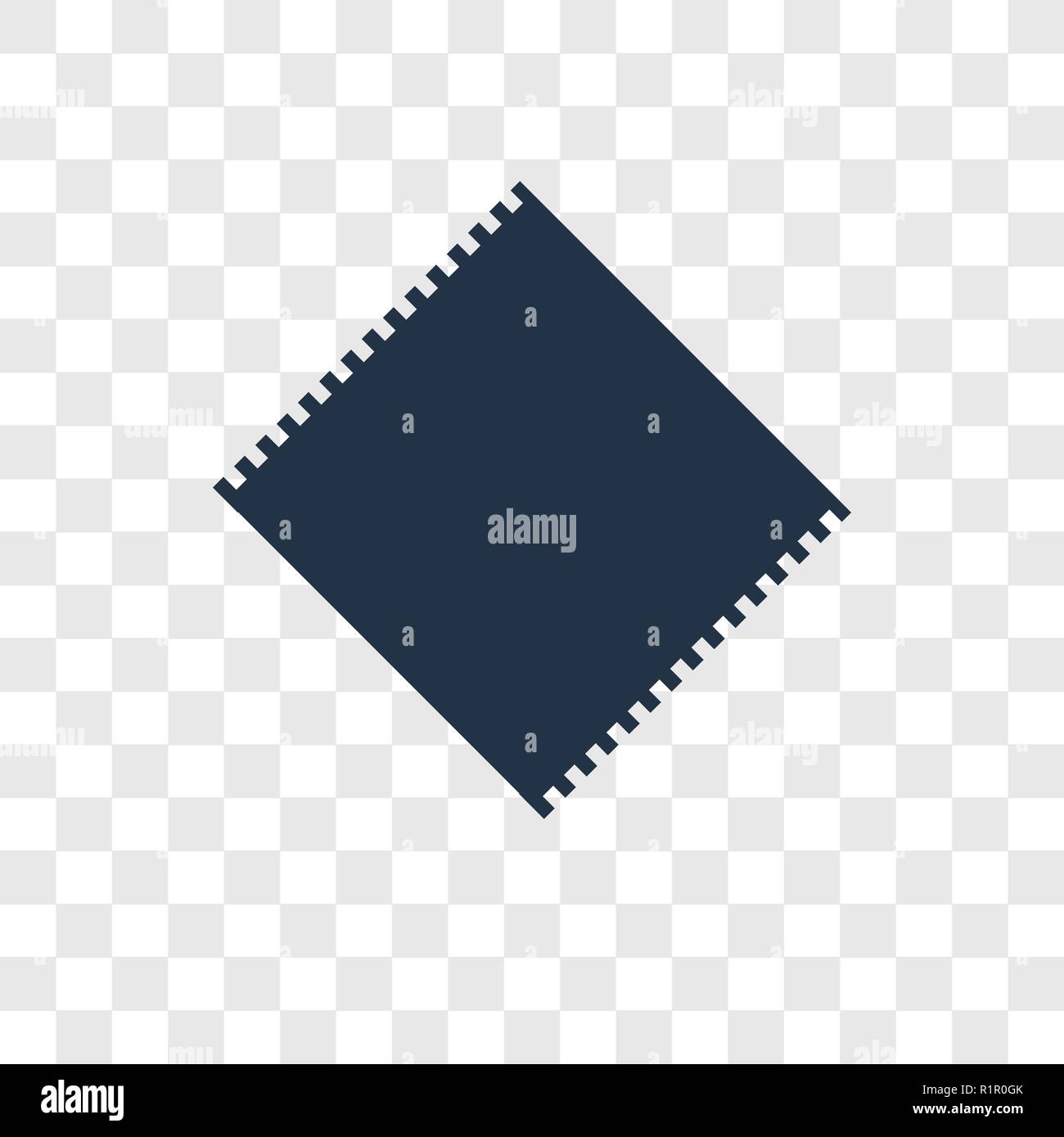 Frame vector icon isolated on transparent background, Frame ...