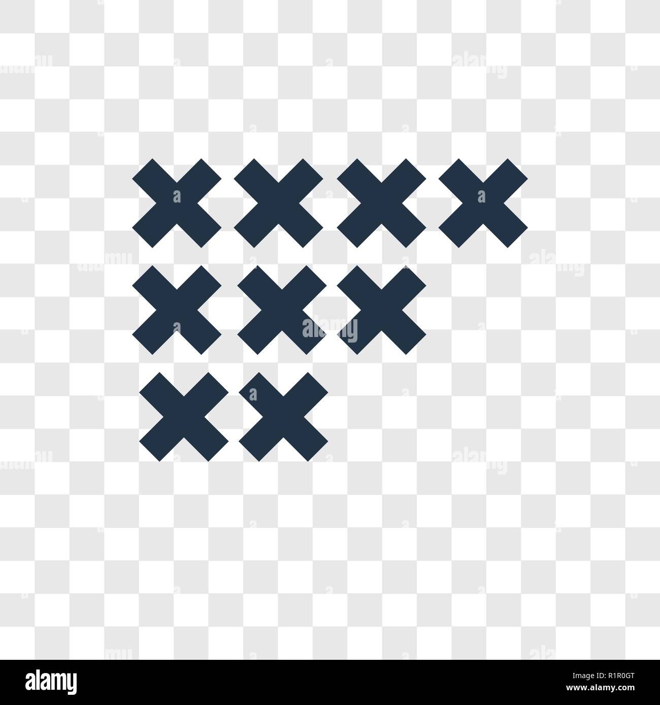 Arras vector icon isolated on transparent background, Arras ...