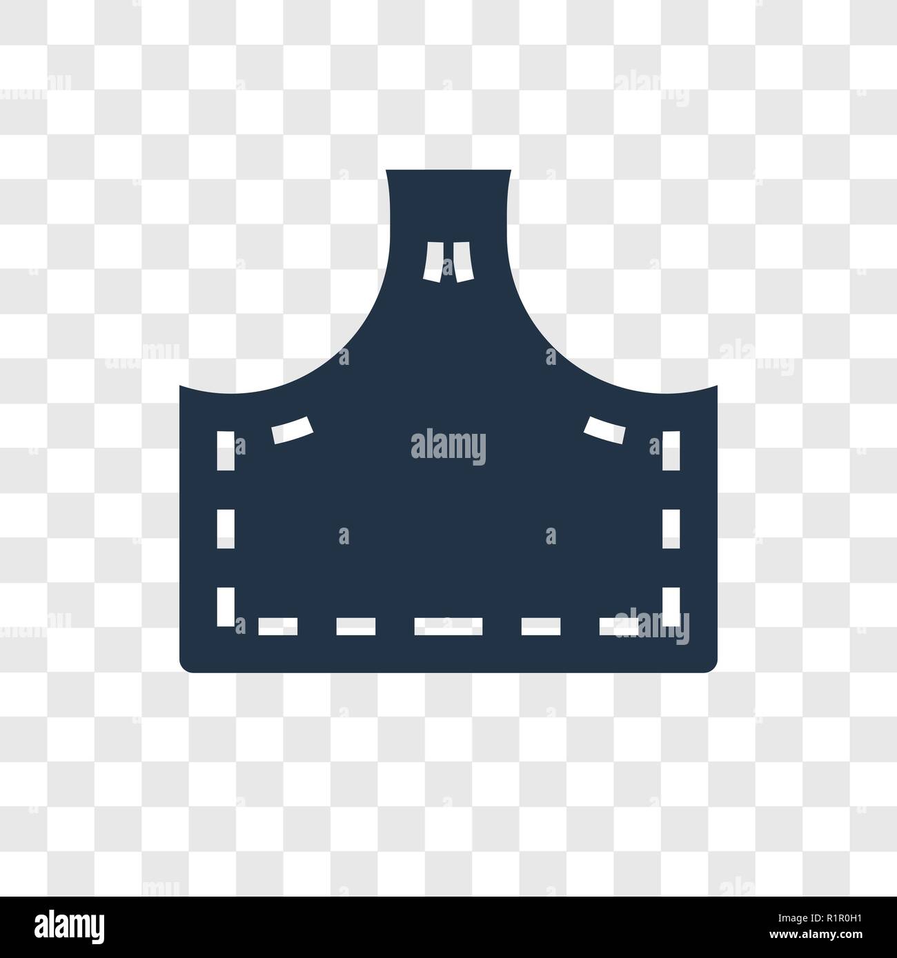 Material vector icon isolated on transparent background, Material ...