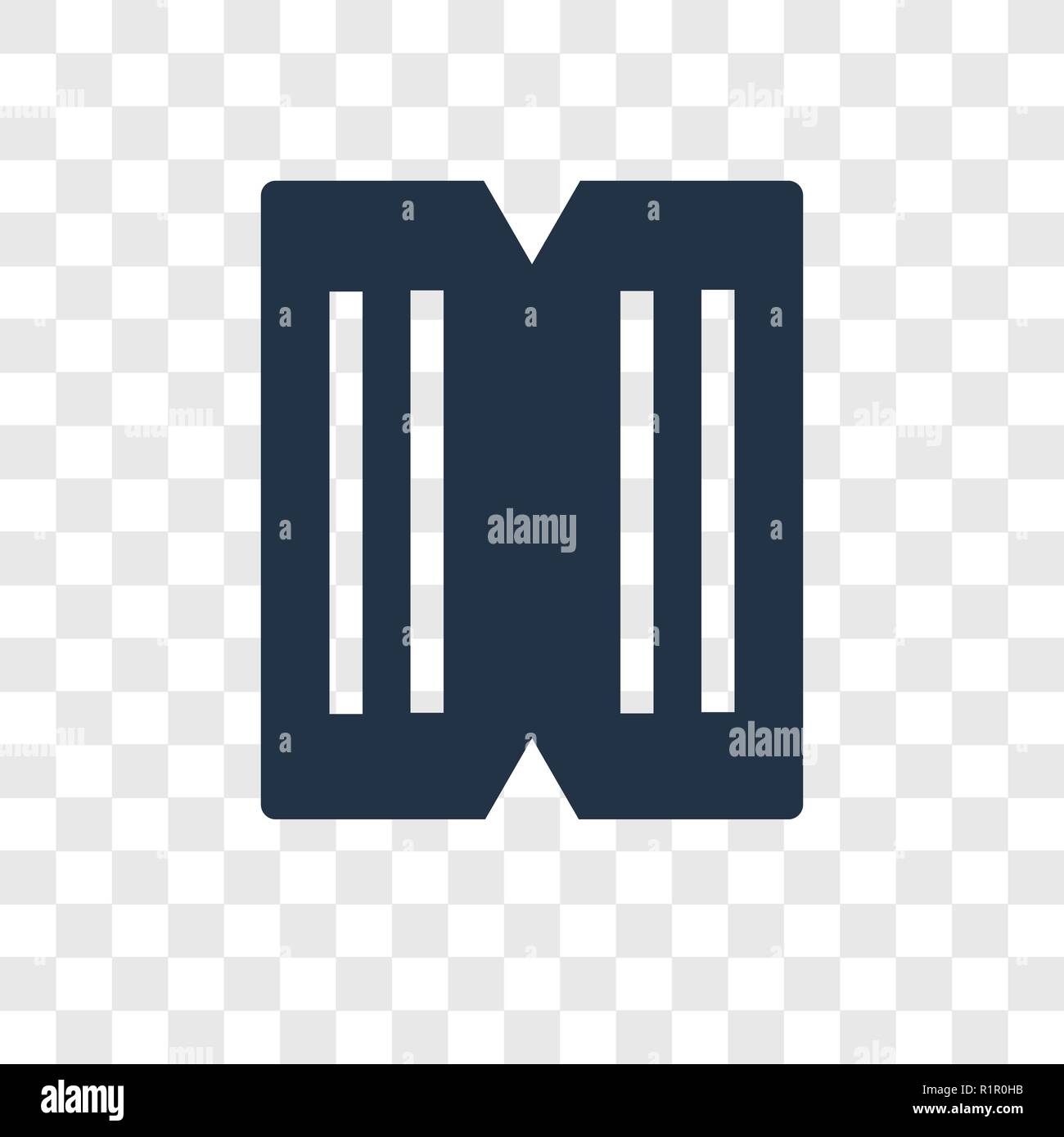 Material vector icon isolated on transparent background, Material ...