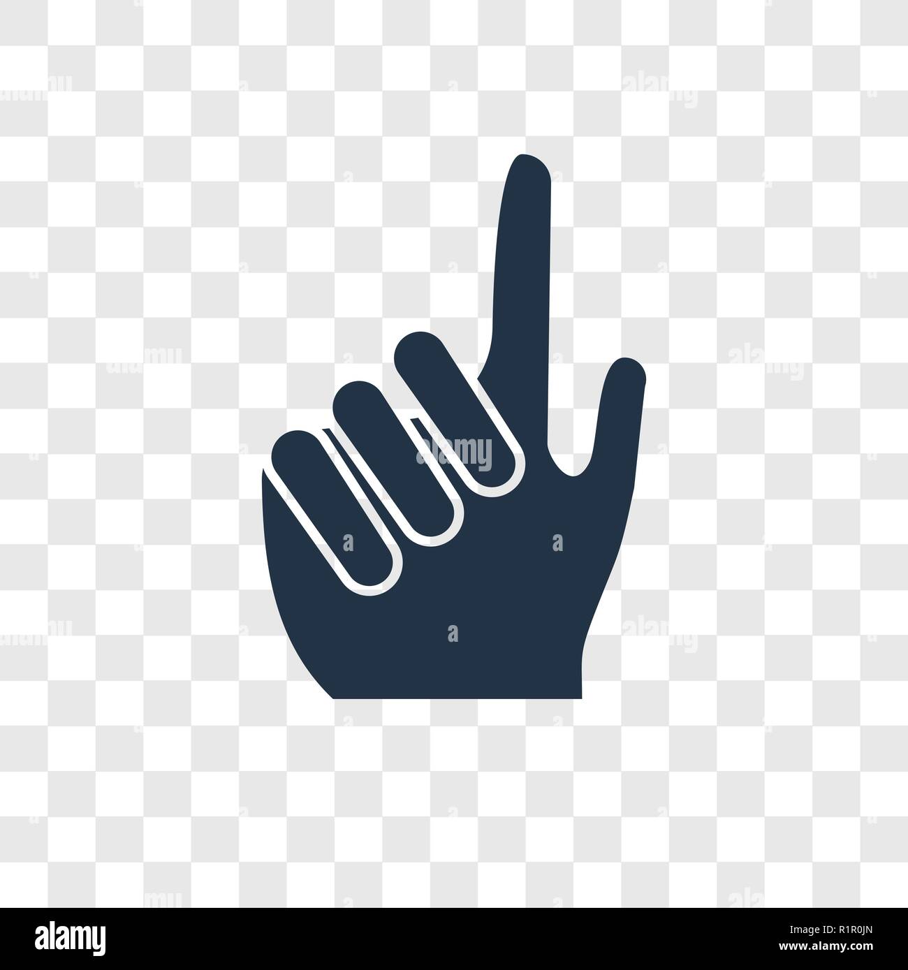 Counting vector icon isolated on transparent background, Counting ...