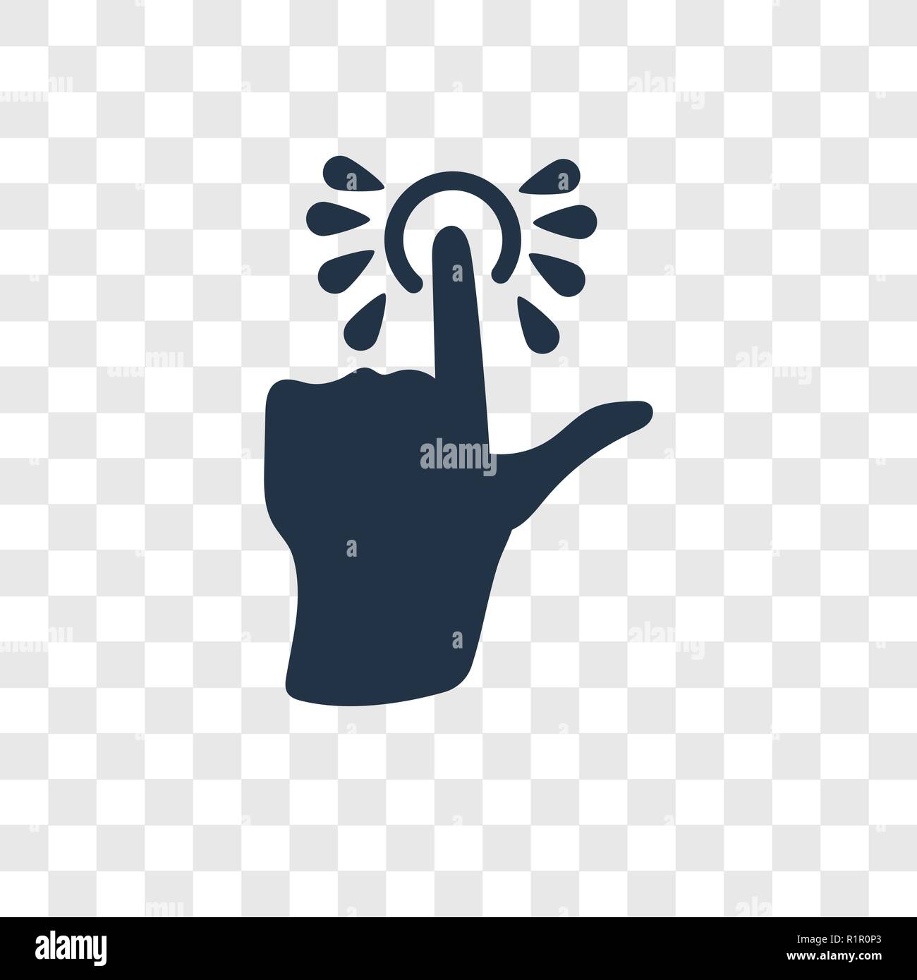 Tap Button vector icon isolated on transparent background, Tap Button ... Tap Button vector icon isolated on transparent background, Tap Button ...
