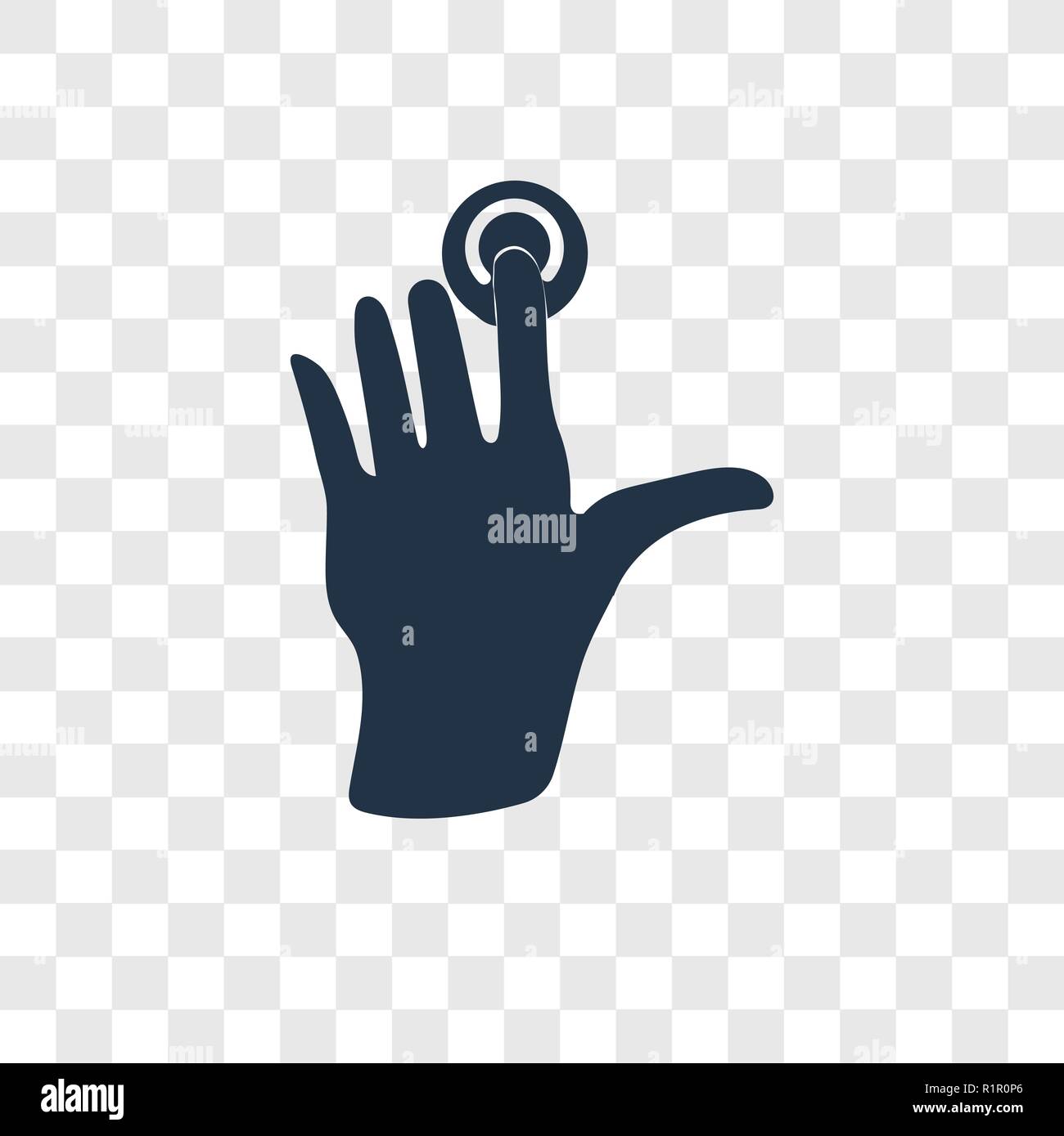Tap Button vector icon isolated on transparent background, Tap Button ... Tap Button vector icon isolated on transparent background, Tap Button ...