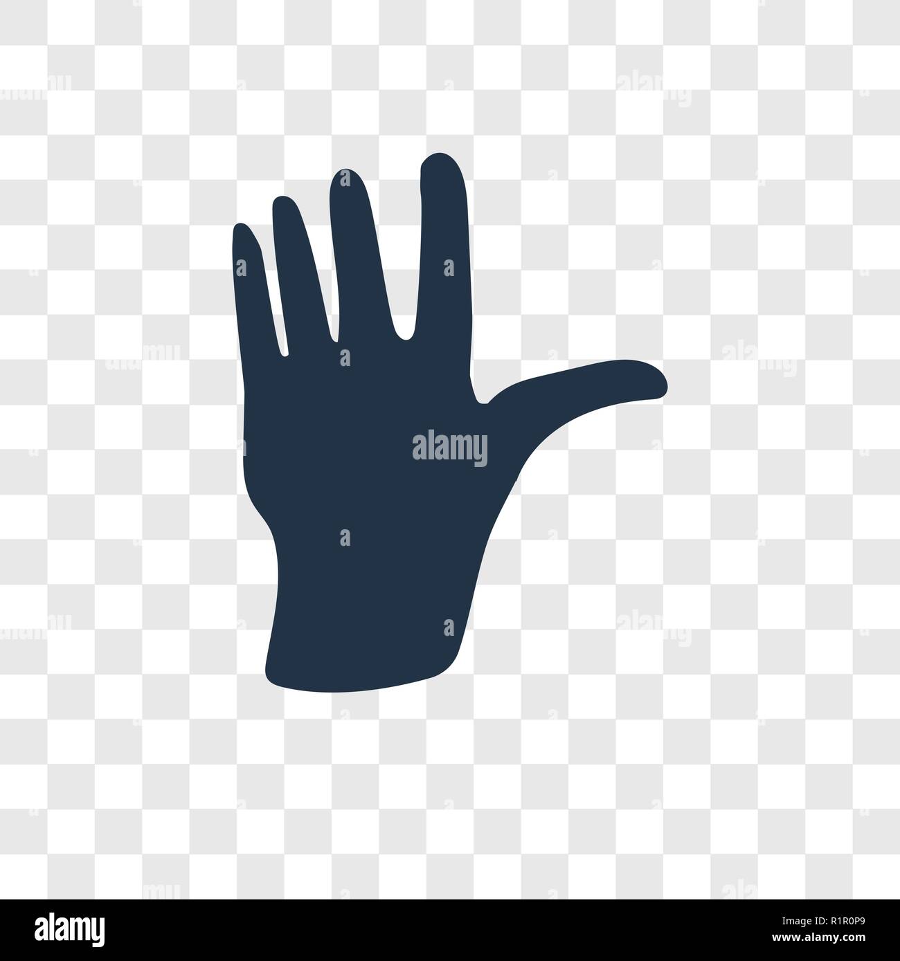 Wave vector icon isolated on transparent background, Wave transparency ...