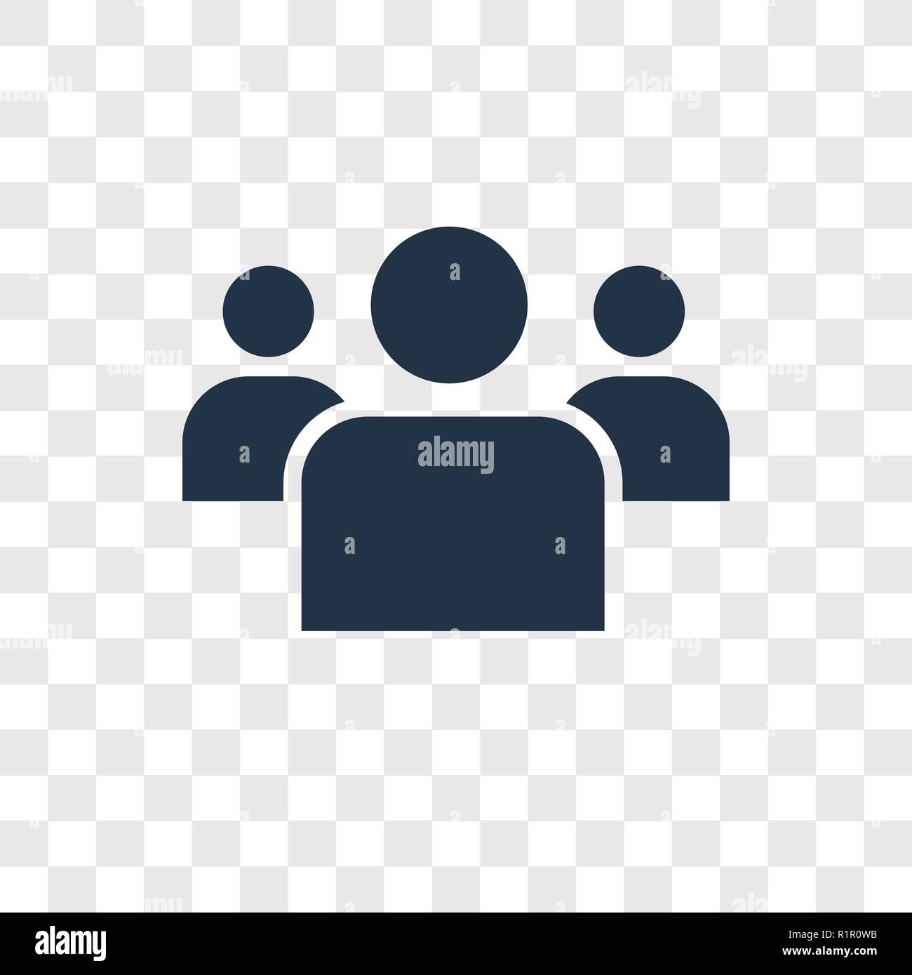 Networking vector icon isolated on transparent background, Networking ...