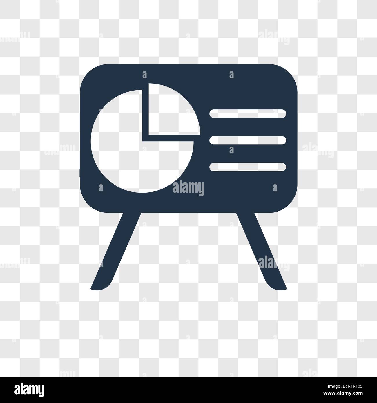 Panel vector icon isolated on transparent background, Panel ...