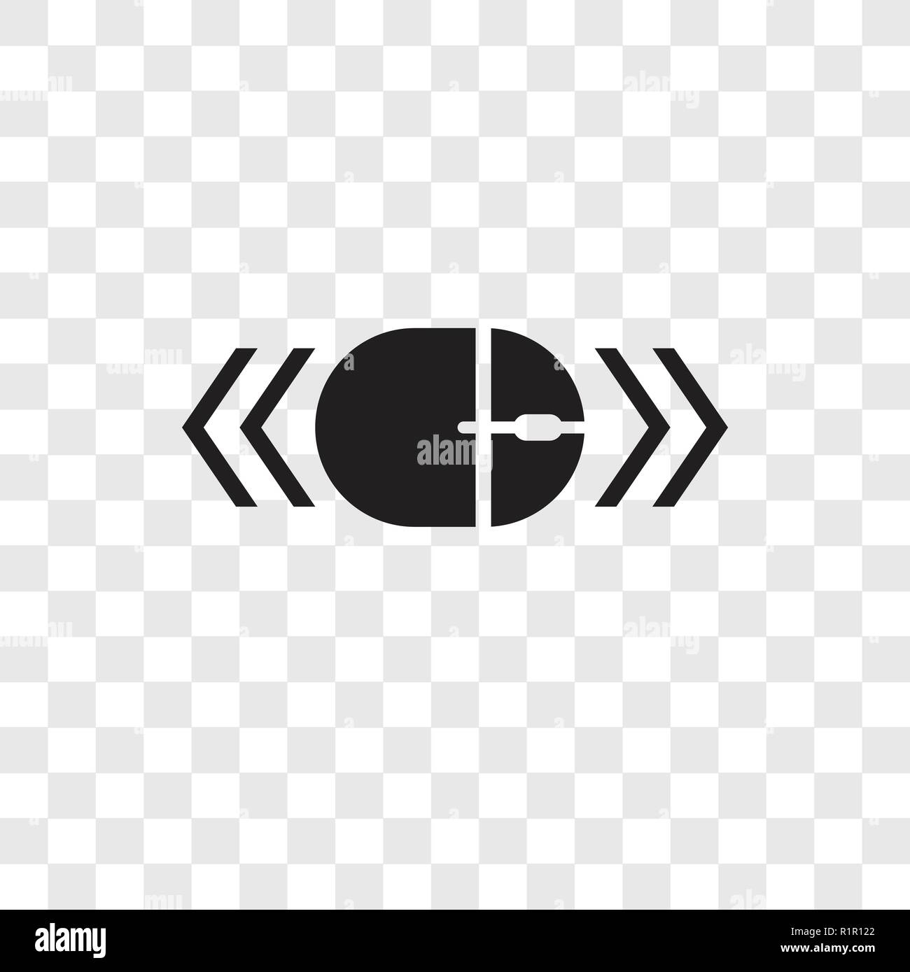 Scroll vector icon isolated on transparent background, Scroll ...