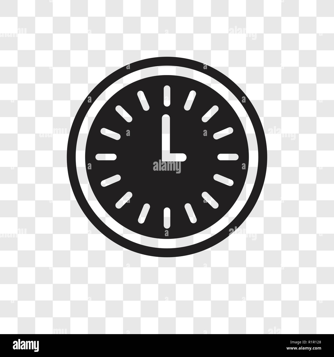 Busy vector icon isolated on transparent background, Busy transparency ...