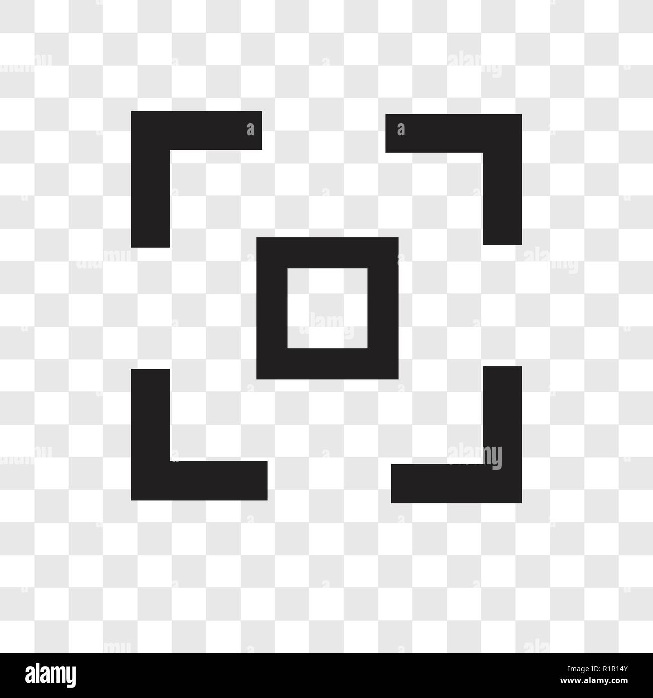 Move vector icon isolated on transparent background, Move transparency ...