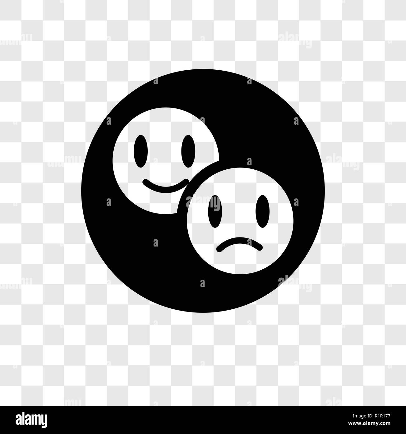 Review vector icon isolated on transparent background, Review ...
