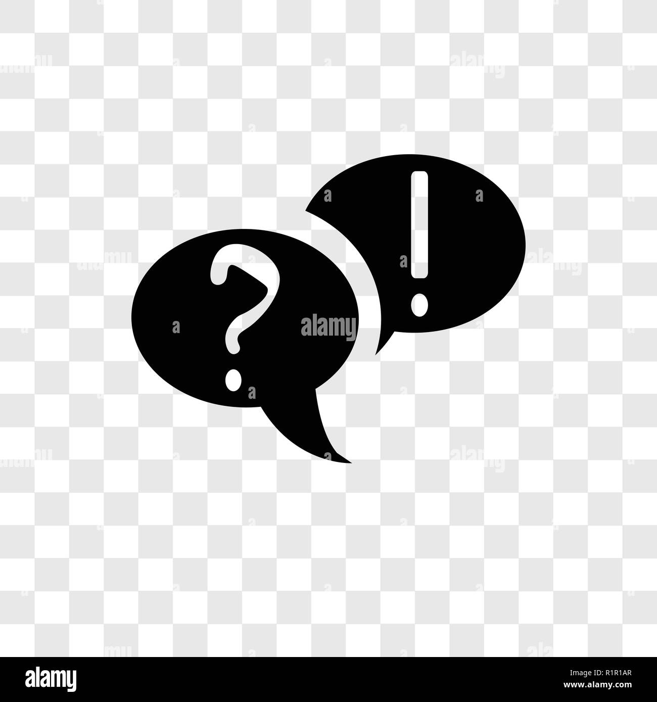 Help vector icon isolated on transparent background, Help transparency ...