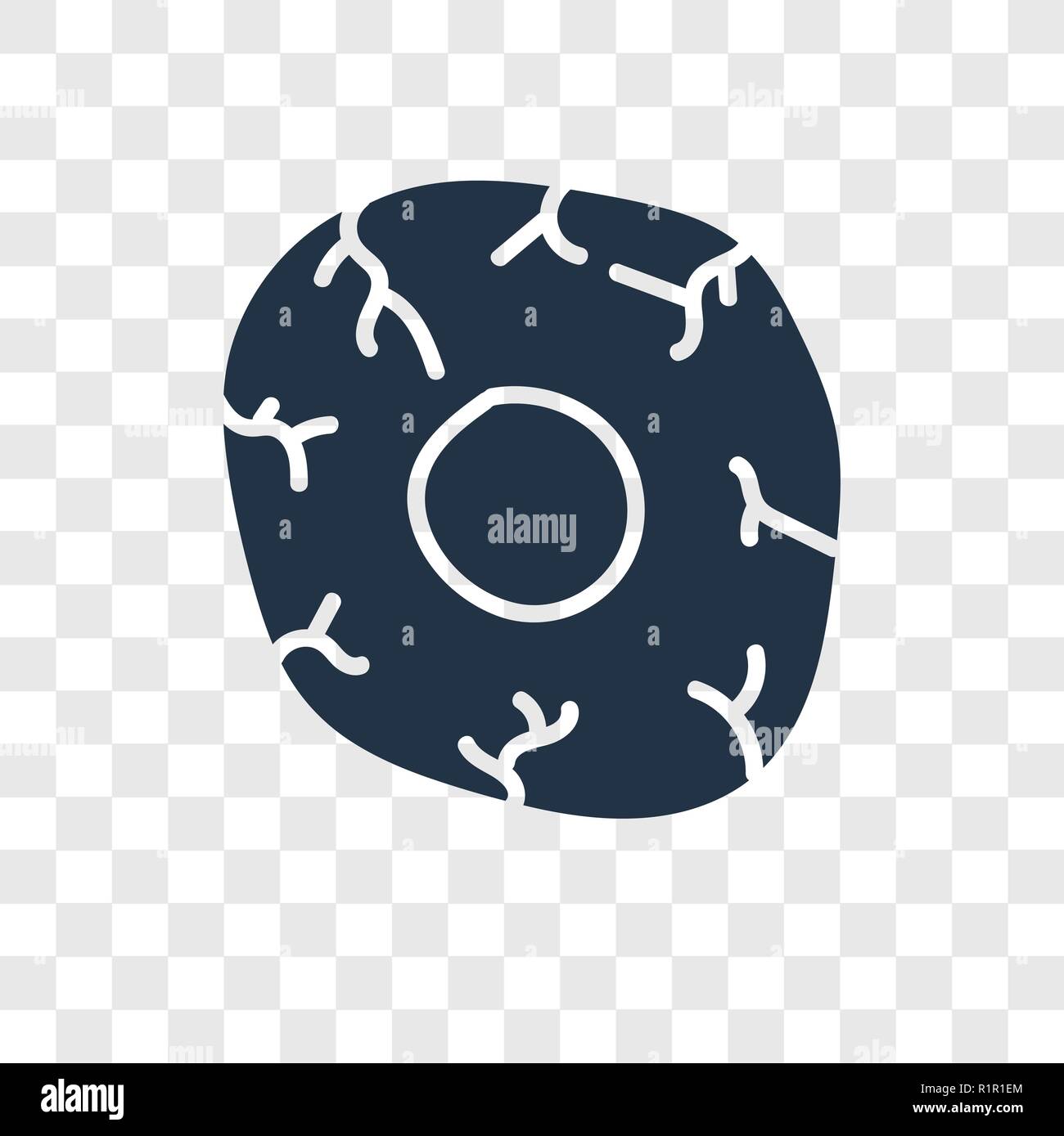 Wheel vector icon isolated on transparent background, Wheel ...