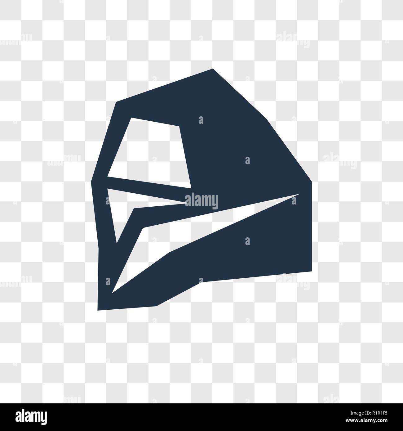 Stone vector icon isolated on transparent background, Stone ...