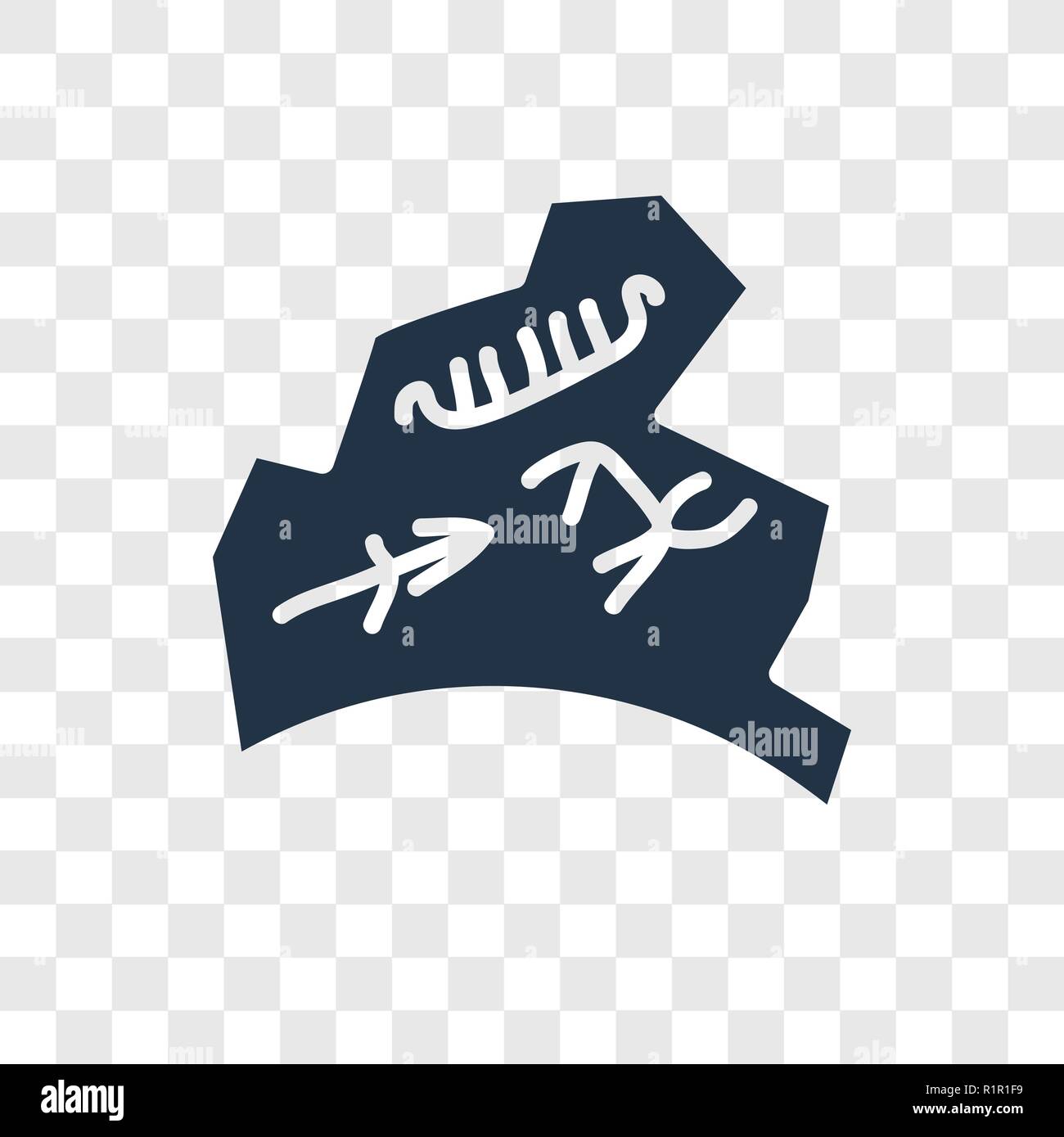 Rock art vector icon isolated on transparent background, Rock art ...