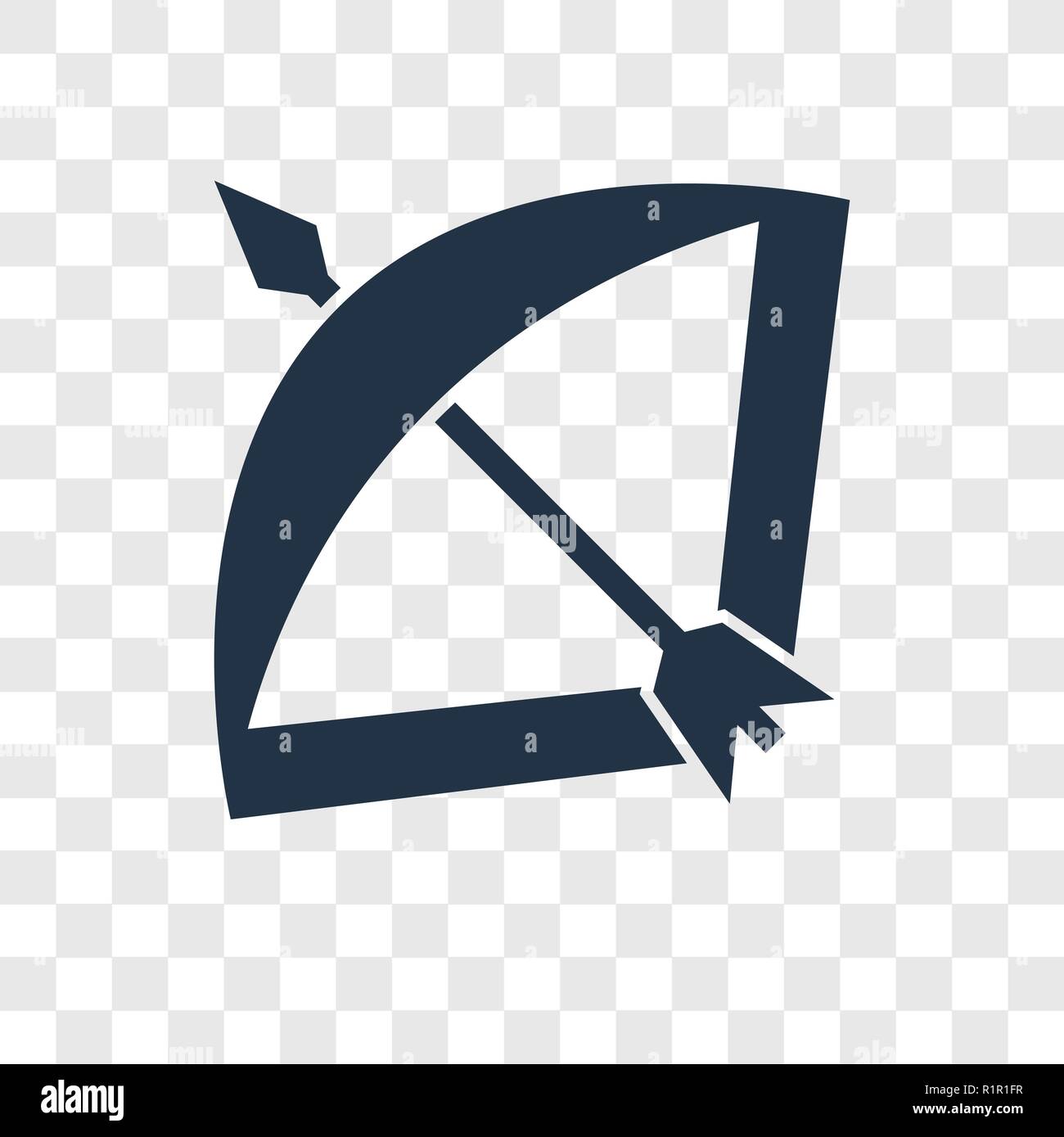Bow vector icon isolated on transparent background, Bow transparency ...