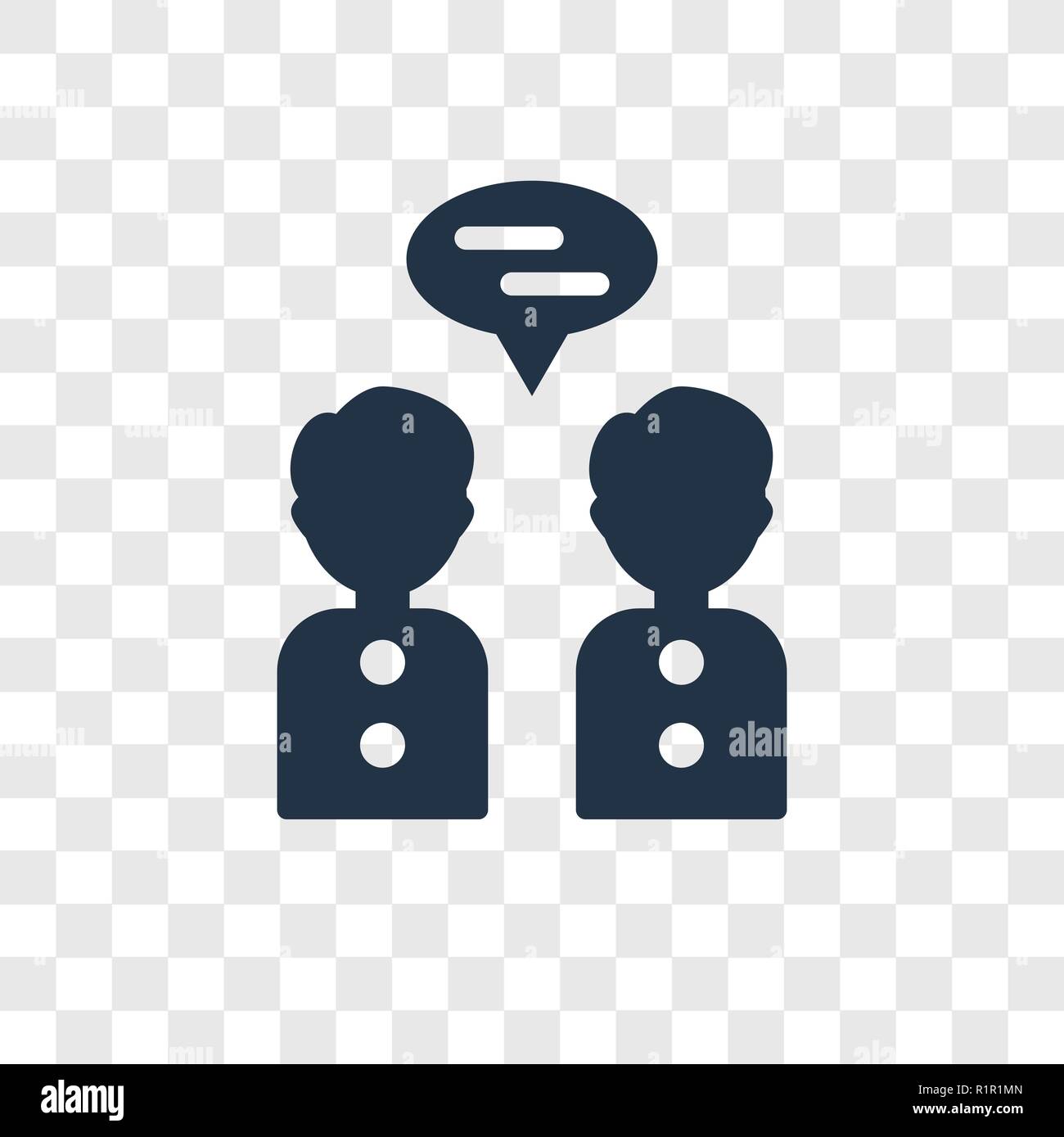 Collaboration vector icon isolated on transparent background ...