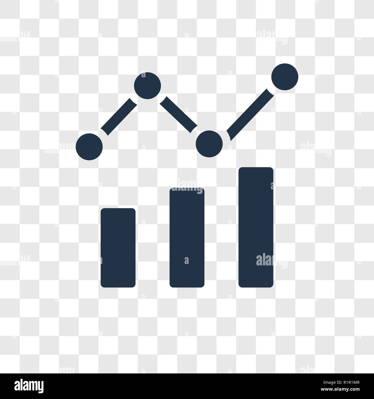 Analysis vector icon isolated on transparent background, Analysis ...