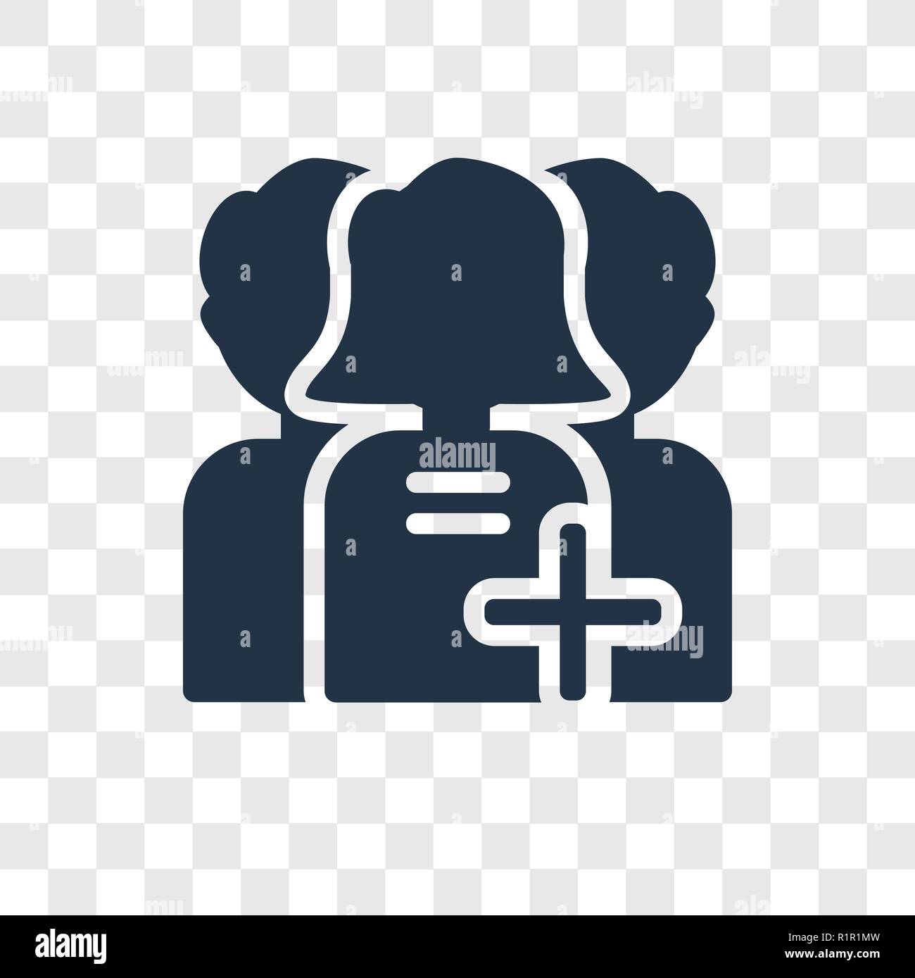 Customer vector icon isolated on transparent background, Customer ...