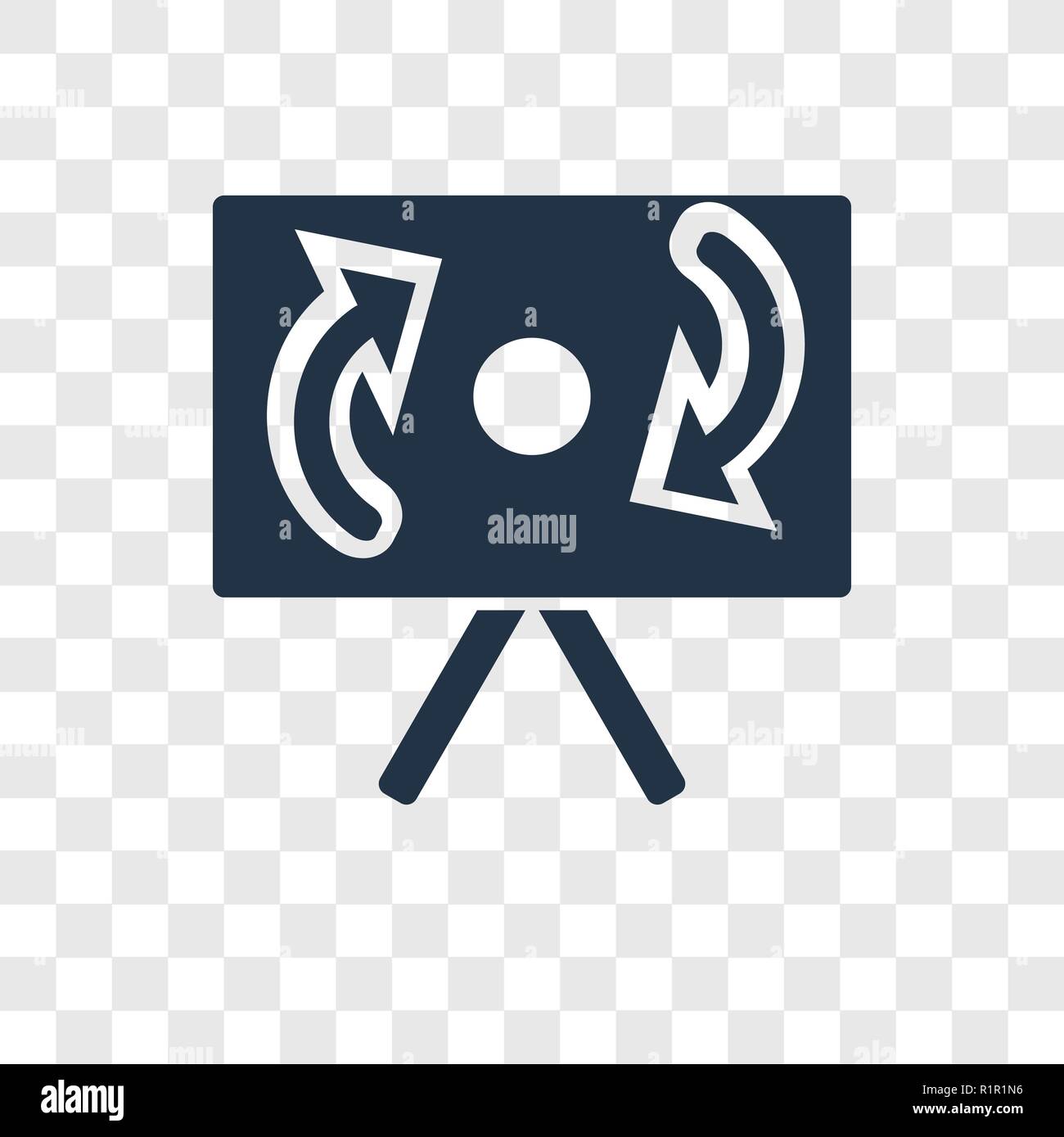 Planning vector icon isolated on transparent background, Planning ...