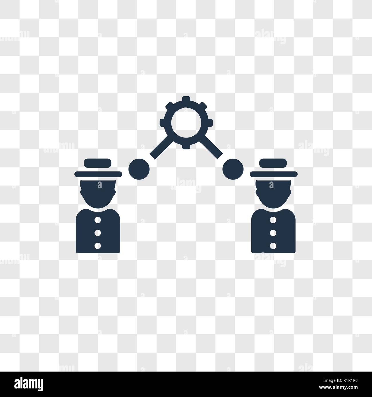 Logo concept of planning sign on transparent background Stock Vector ...