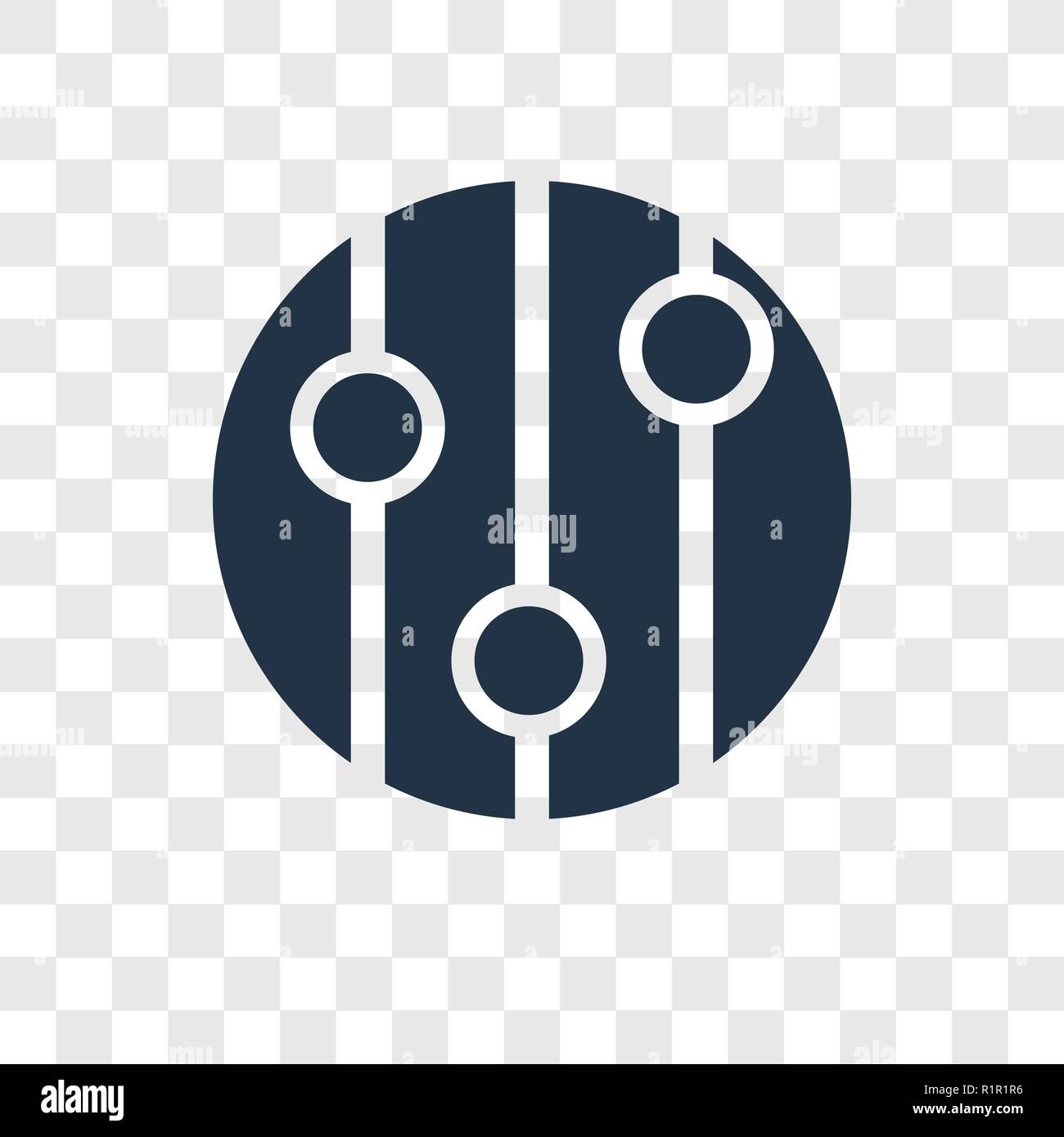 Global vector icon isolated on transparent background, Global ...