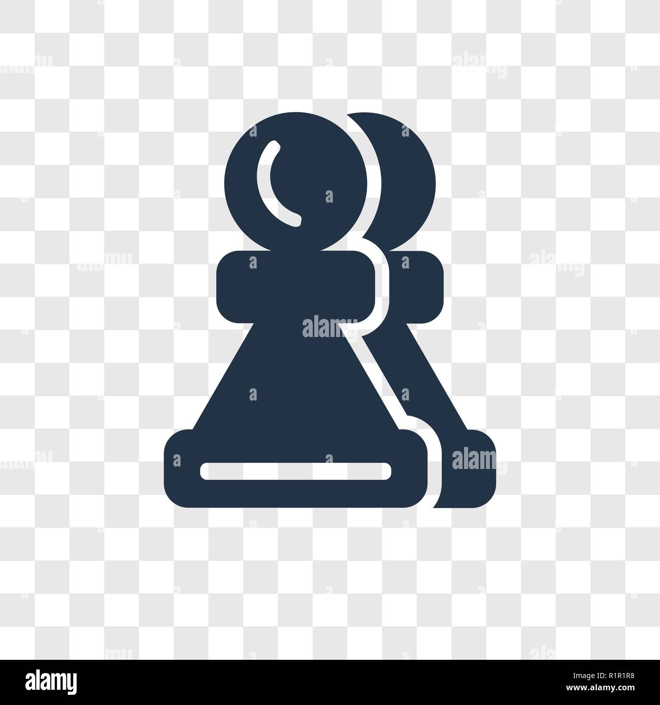 Strategy vector icon isolated on transparent background, Strategy ...