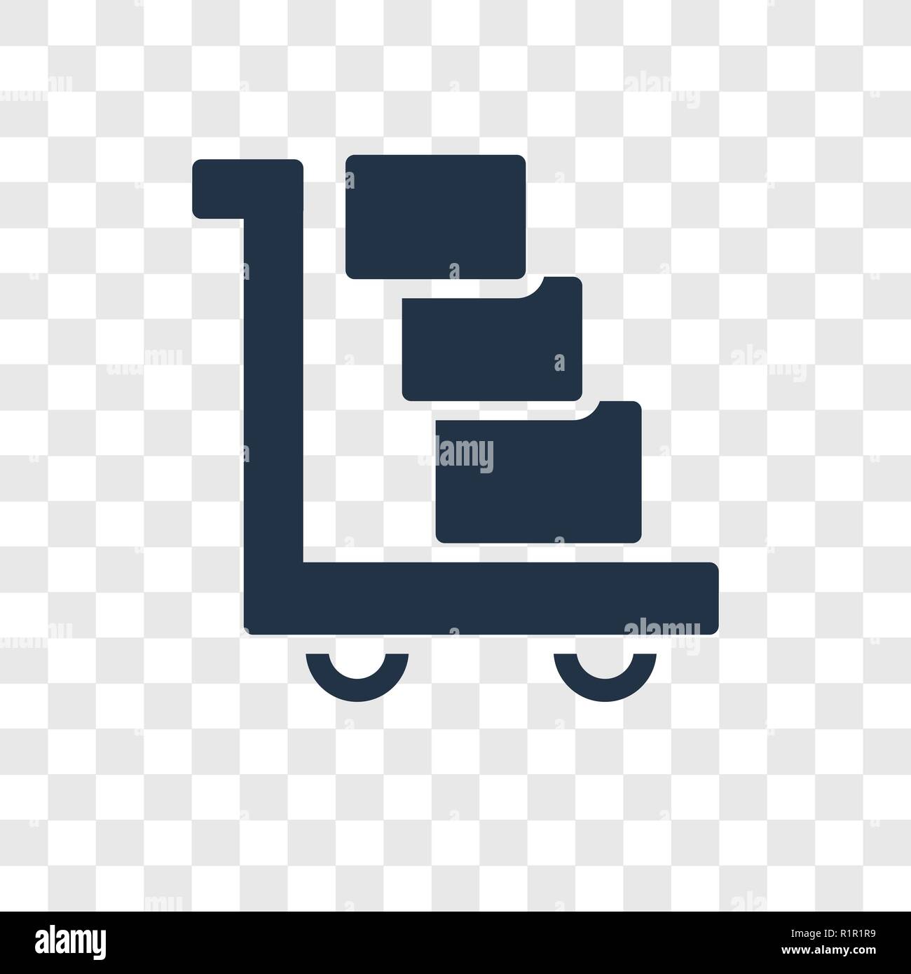 Logistics vector icon isolated on transparent background, Logistics ...