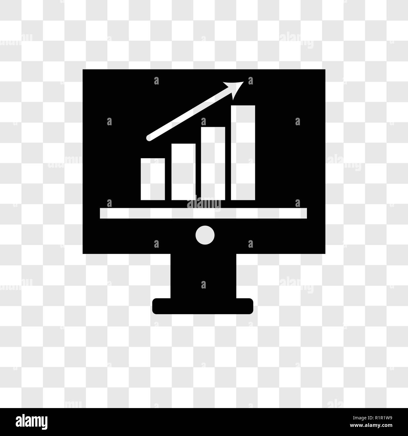 Bar chart vector icon isolated on transparent background, Bar chart ... Bar chart vector icon isolated on transparent background, Bar chart ...