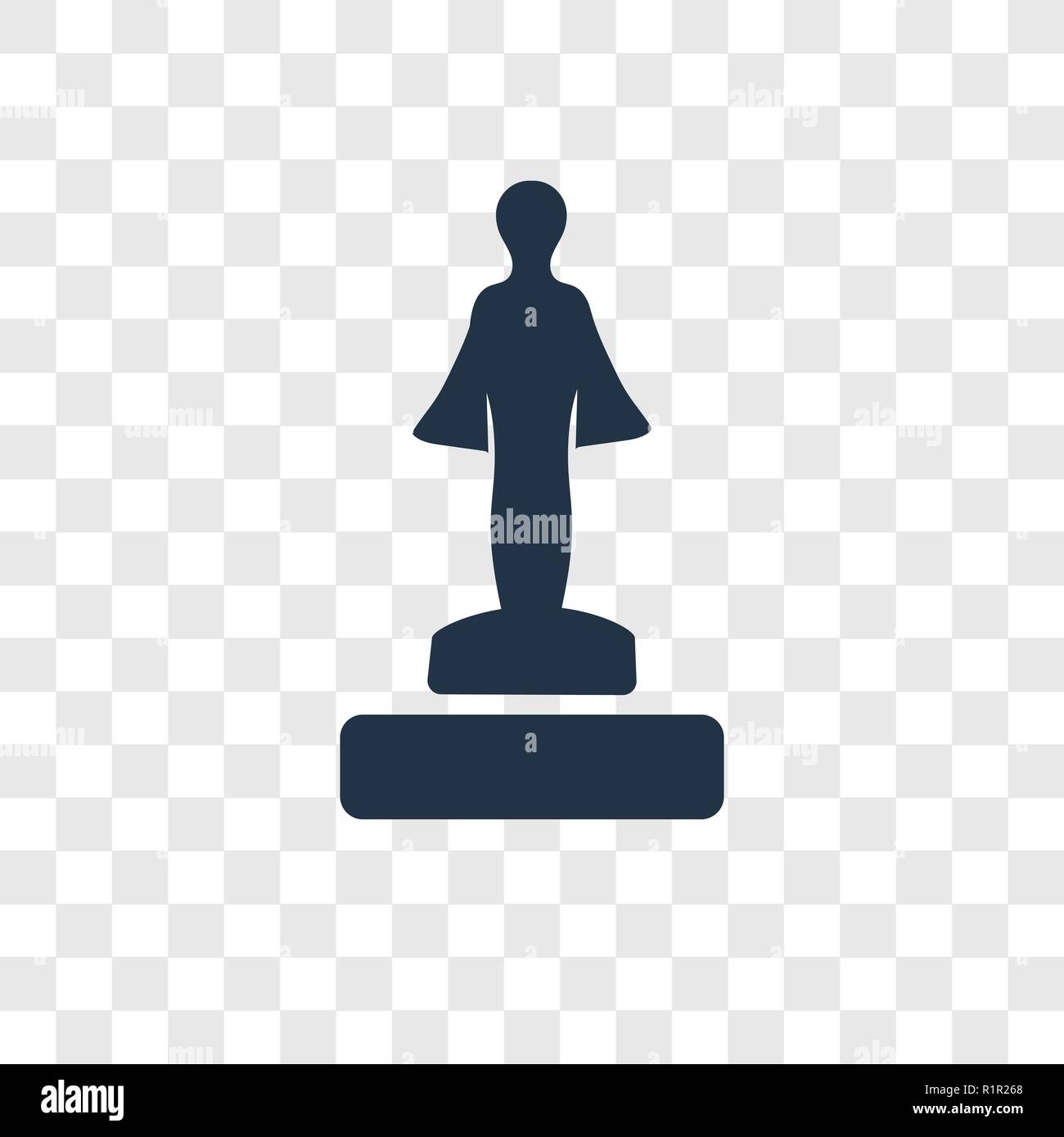 Podium vector icon isolated on transparent background, Podium ...