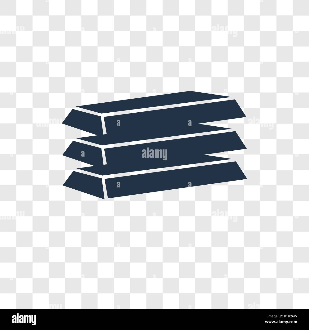 Gold vector icon isolated on transparent background, Gold transparency ...