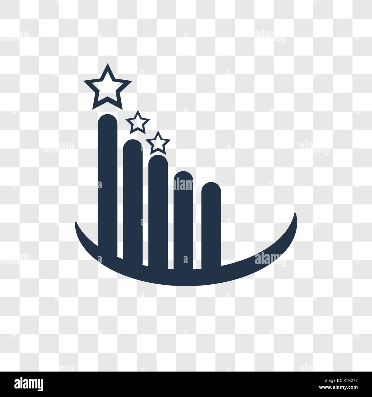 Profits vector icon isolated on transparent background, Profits ...