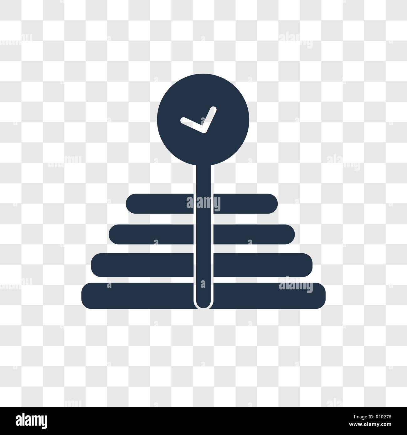 Success vector icon isolated on transparent background, Success ...