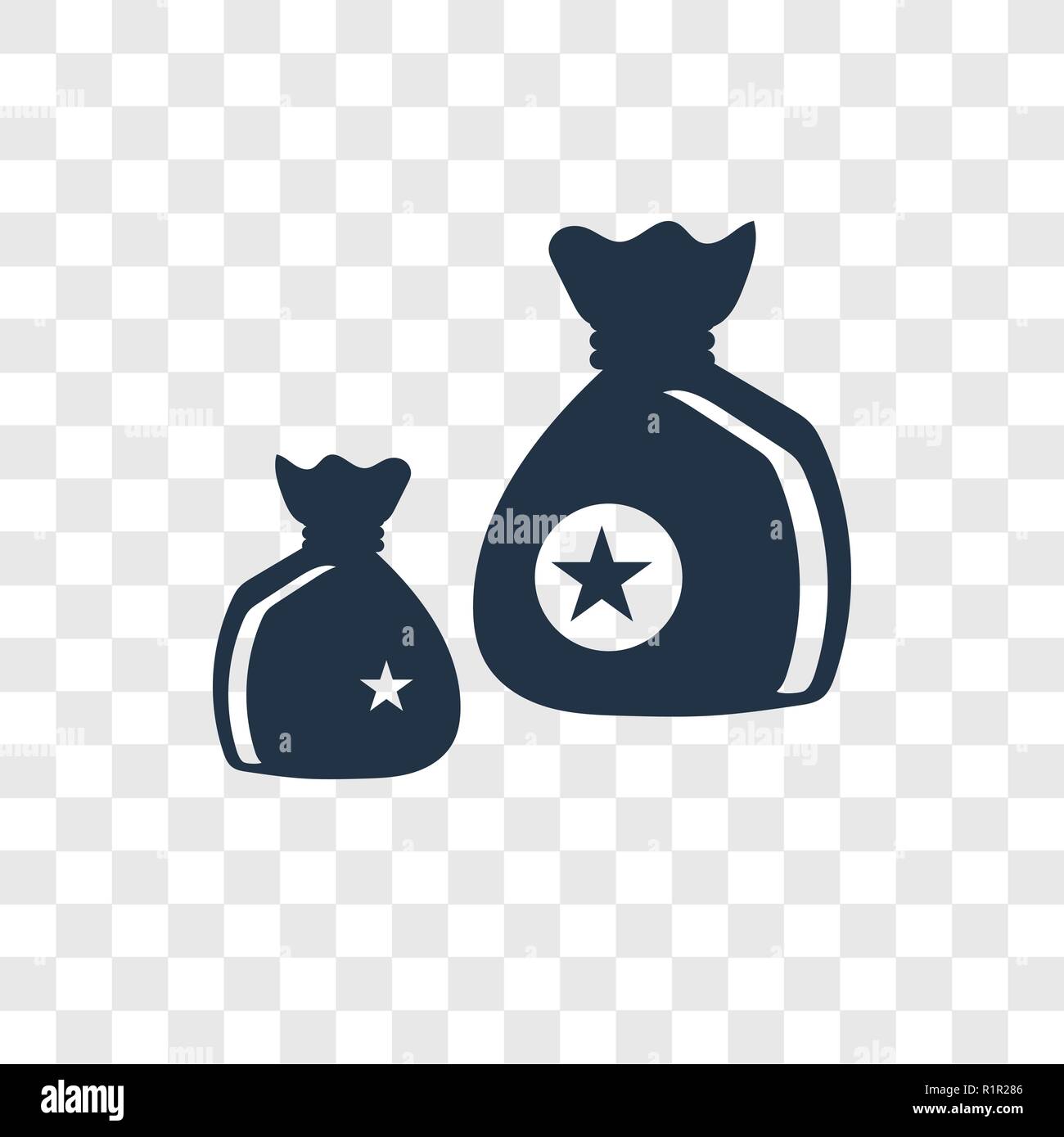 Money vector icon isolated on transparent background, Money ...