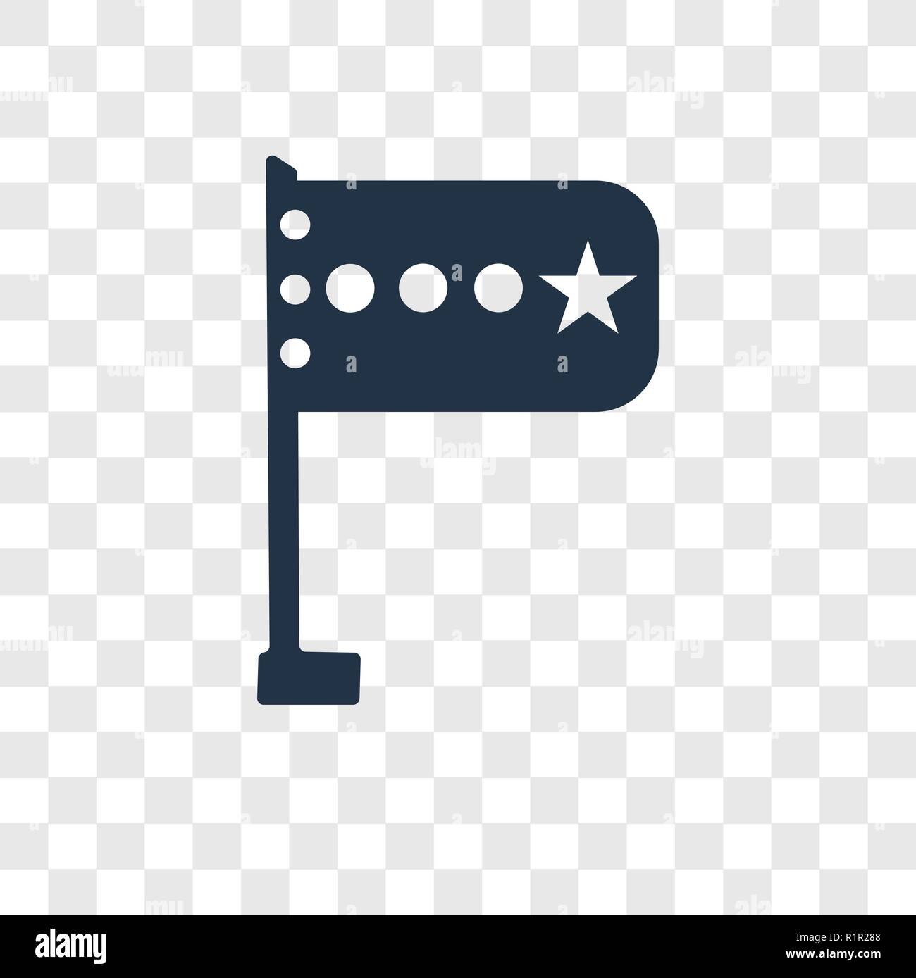Panel vector icon isolated on transparent background, Panel ...