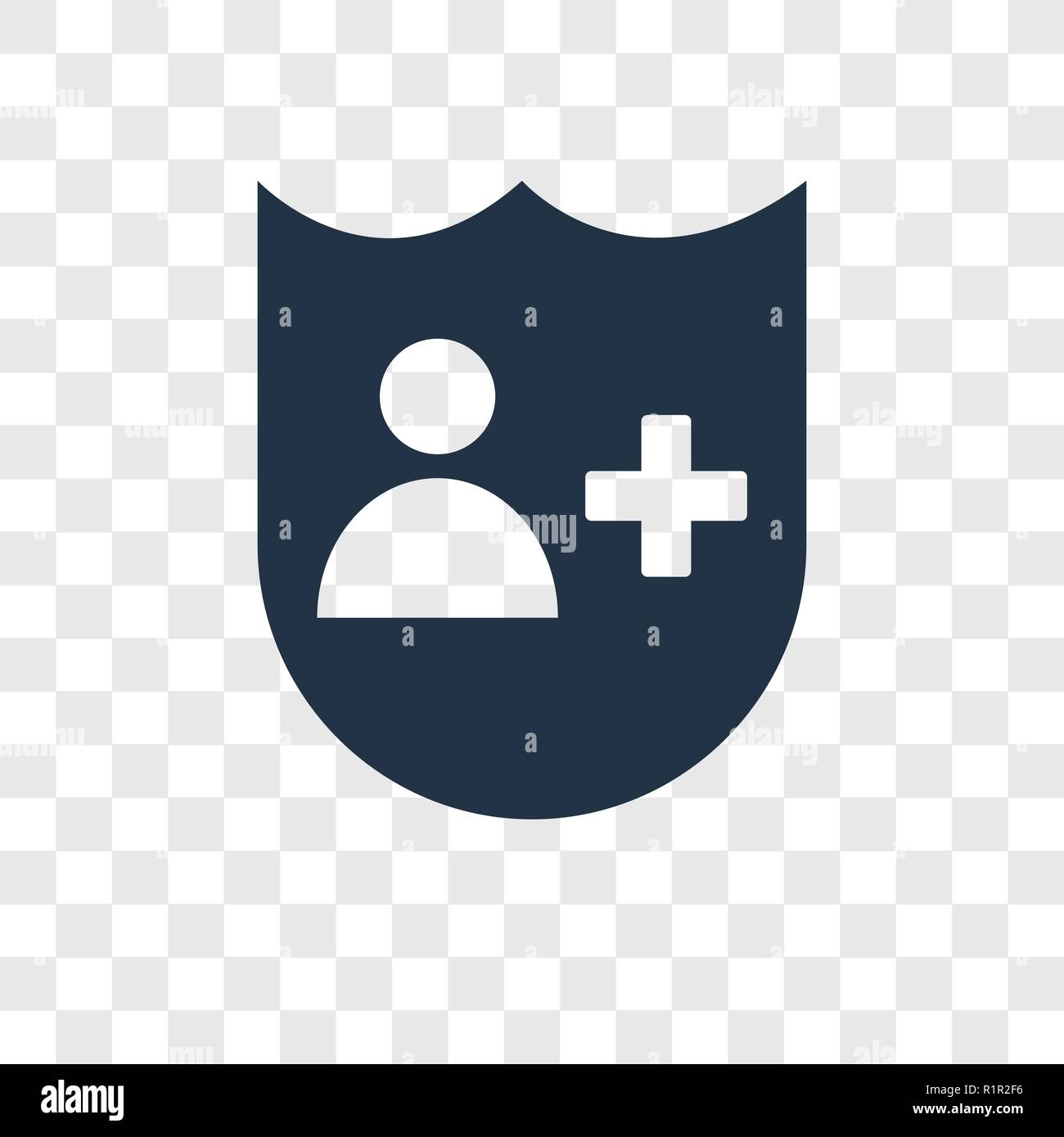 Insurance vector icon isolated on transparent background, Insurance ...