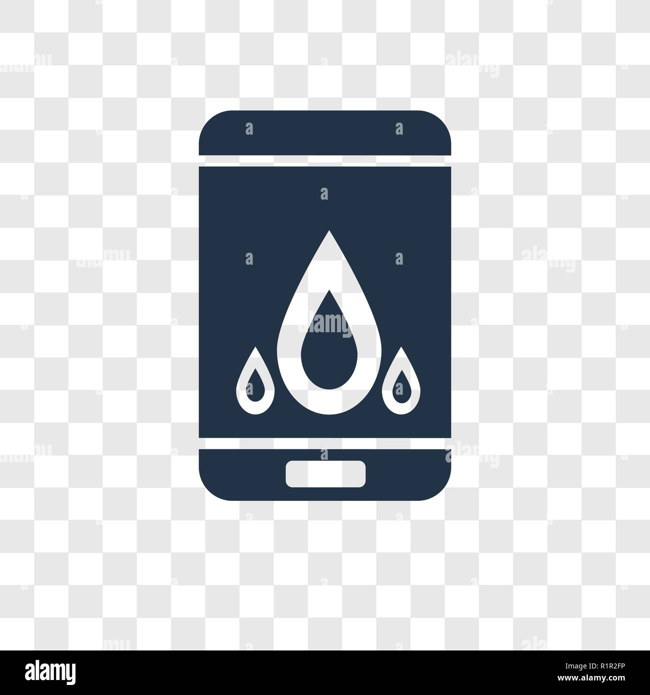 Fire vector icon isolated on transparent background, Fire transparency ...