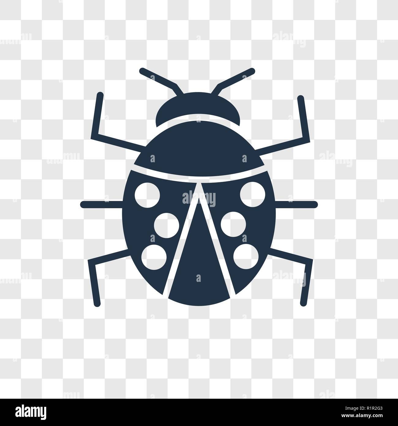 Bug vector icon isolated on transparent background, Bug transparency ... Bug vector icon isolated on transparent background, Bug transparency ...