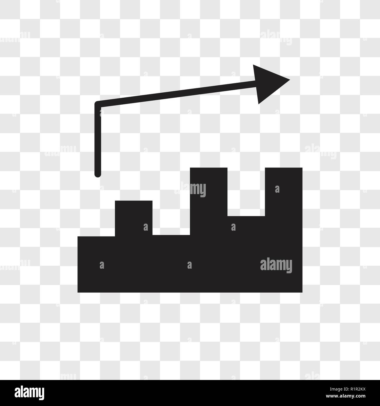 Bars vector icon isolated on transparent background, Bars transparency ...