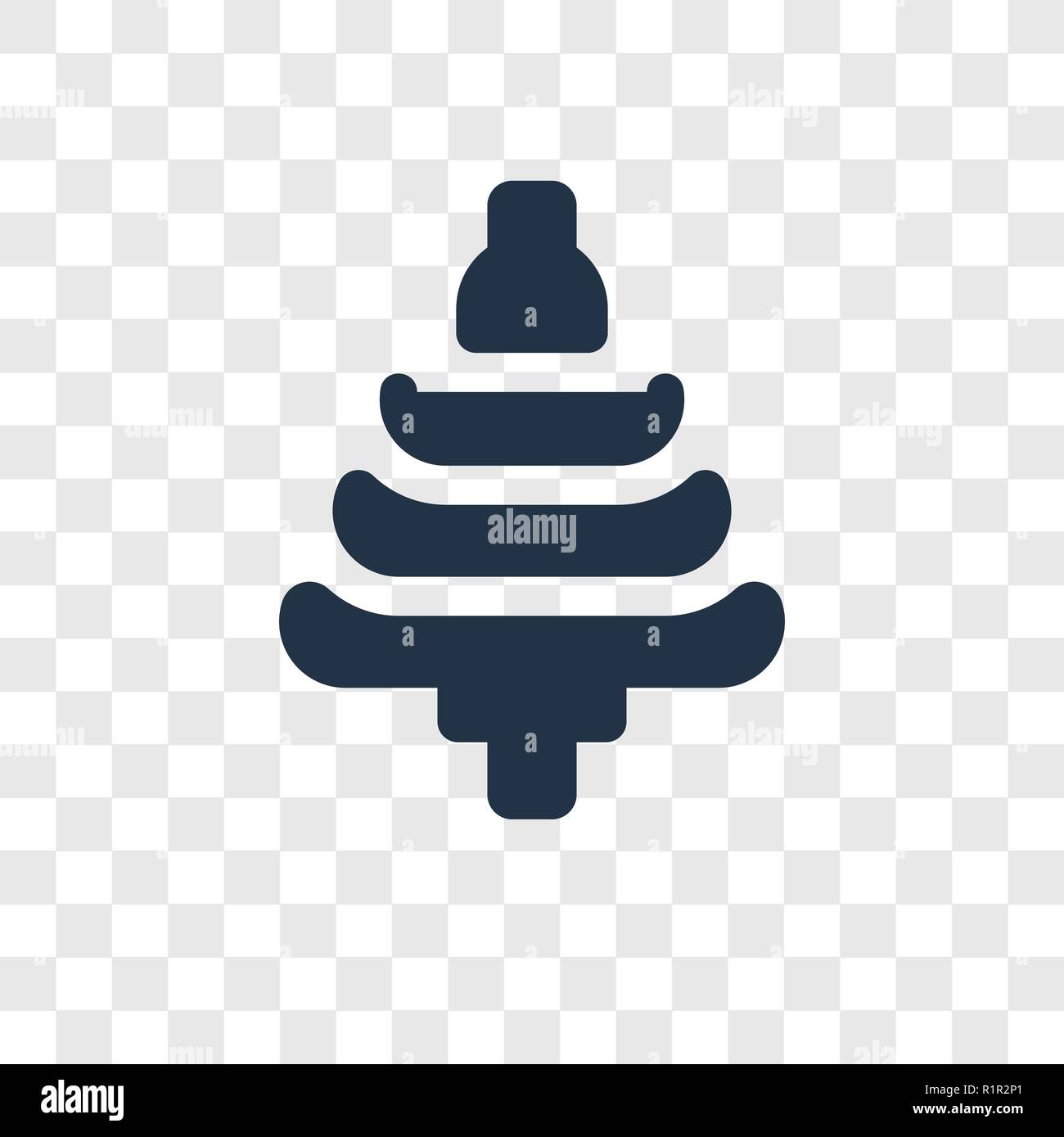 Rings vector icon isolated on transparent background, Rings ...