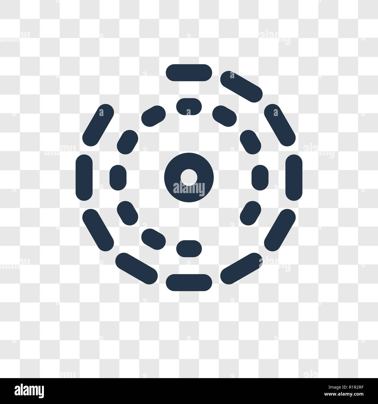 Loading vector icon isolated on transparent background, Loading ...