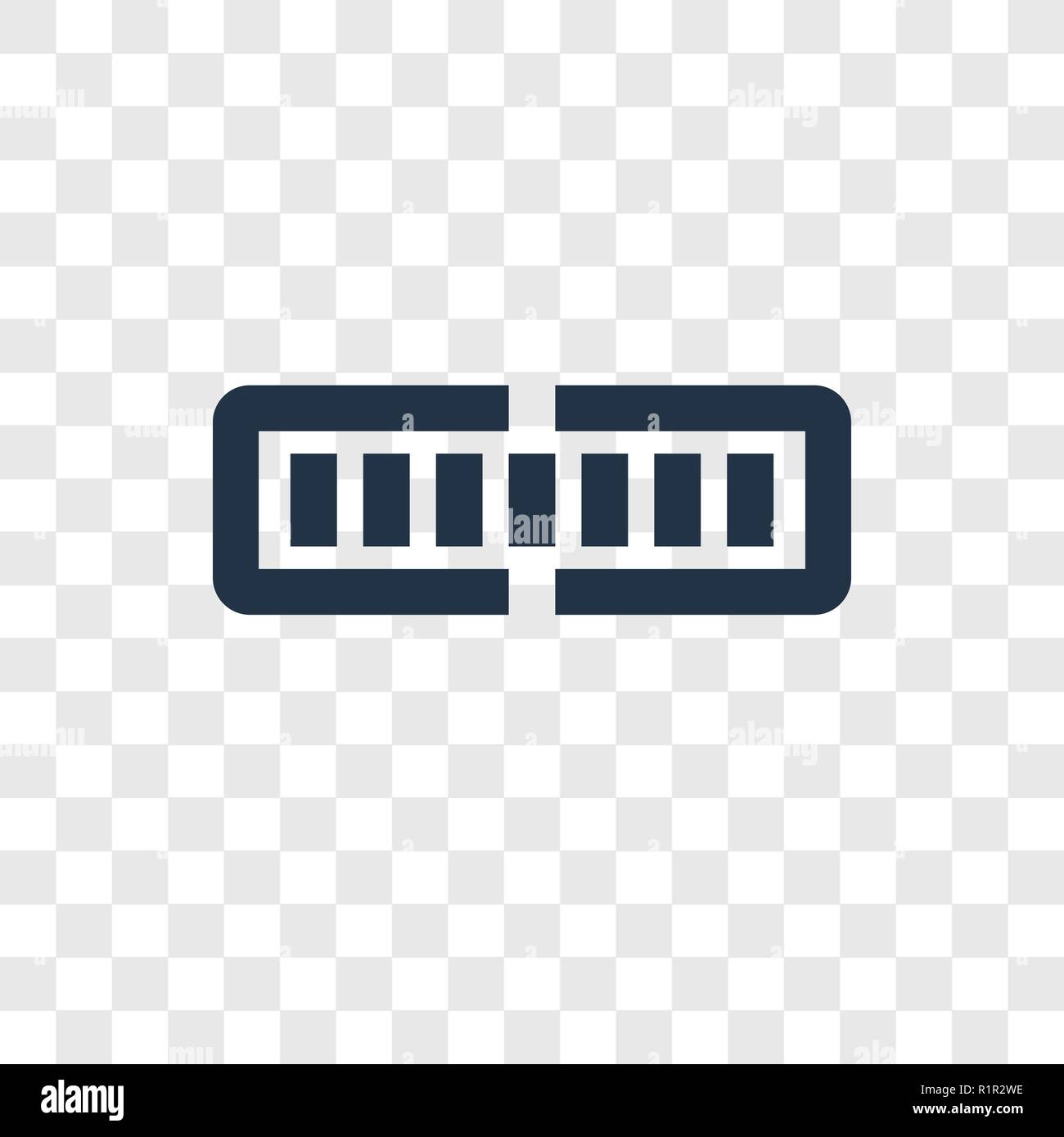 Loading vector icon isolated on transparent background, Loading ...