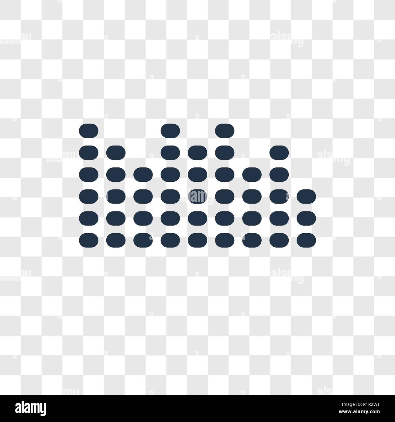 Loading vector icon isolated on transparent background, Loading ...