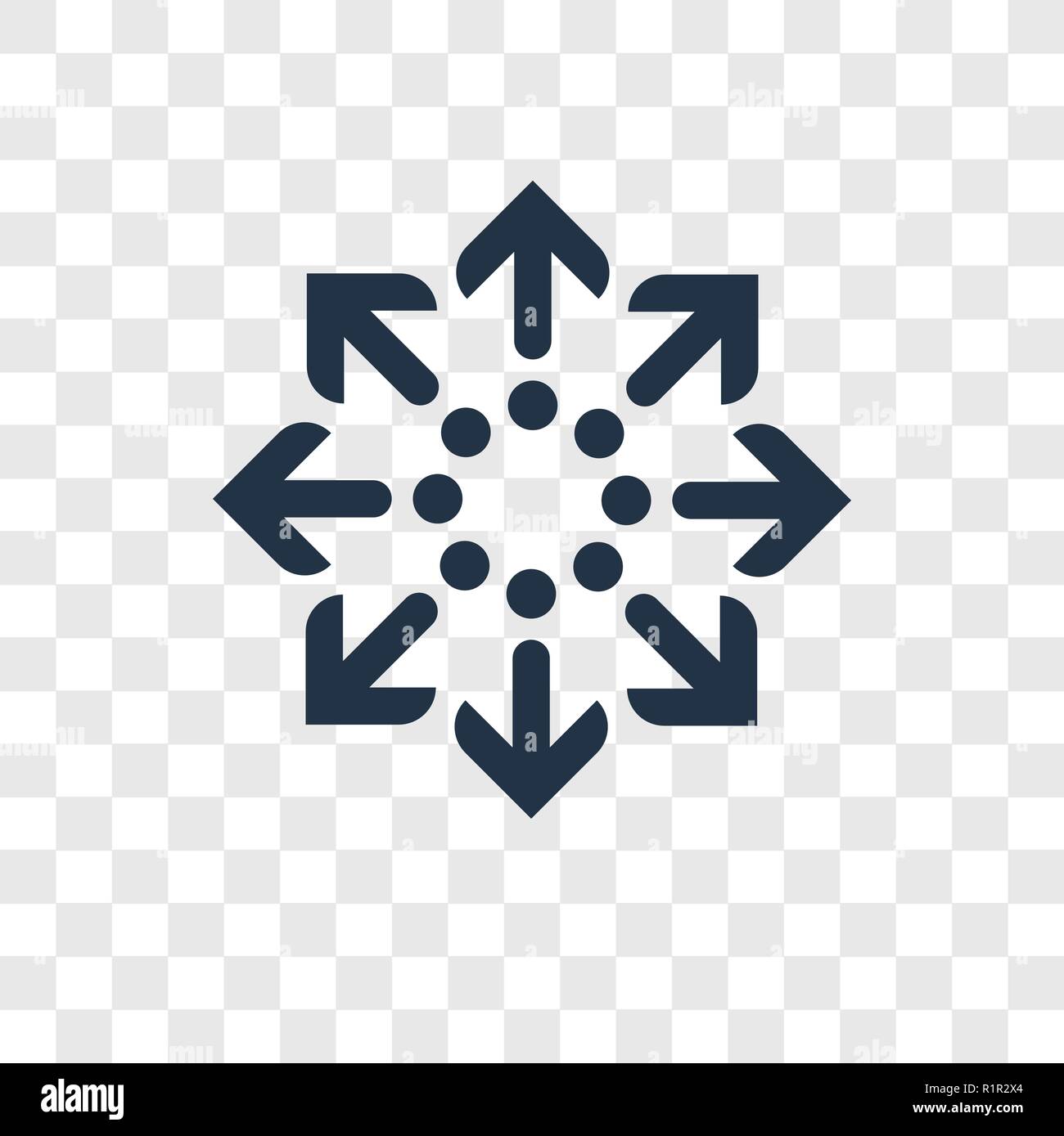 Loading vector icon isolated on transparent background, Loading ...