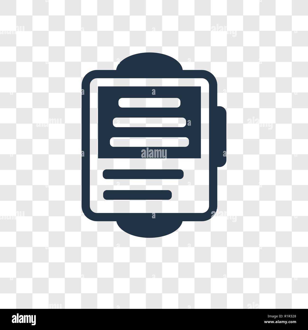 eReader vector icon isolated on transparent background, eReader ...
